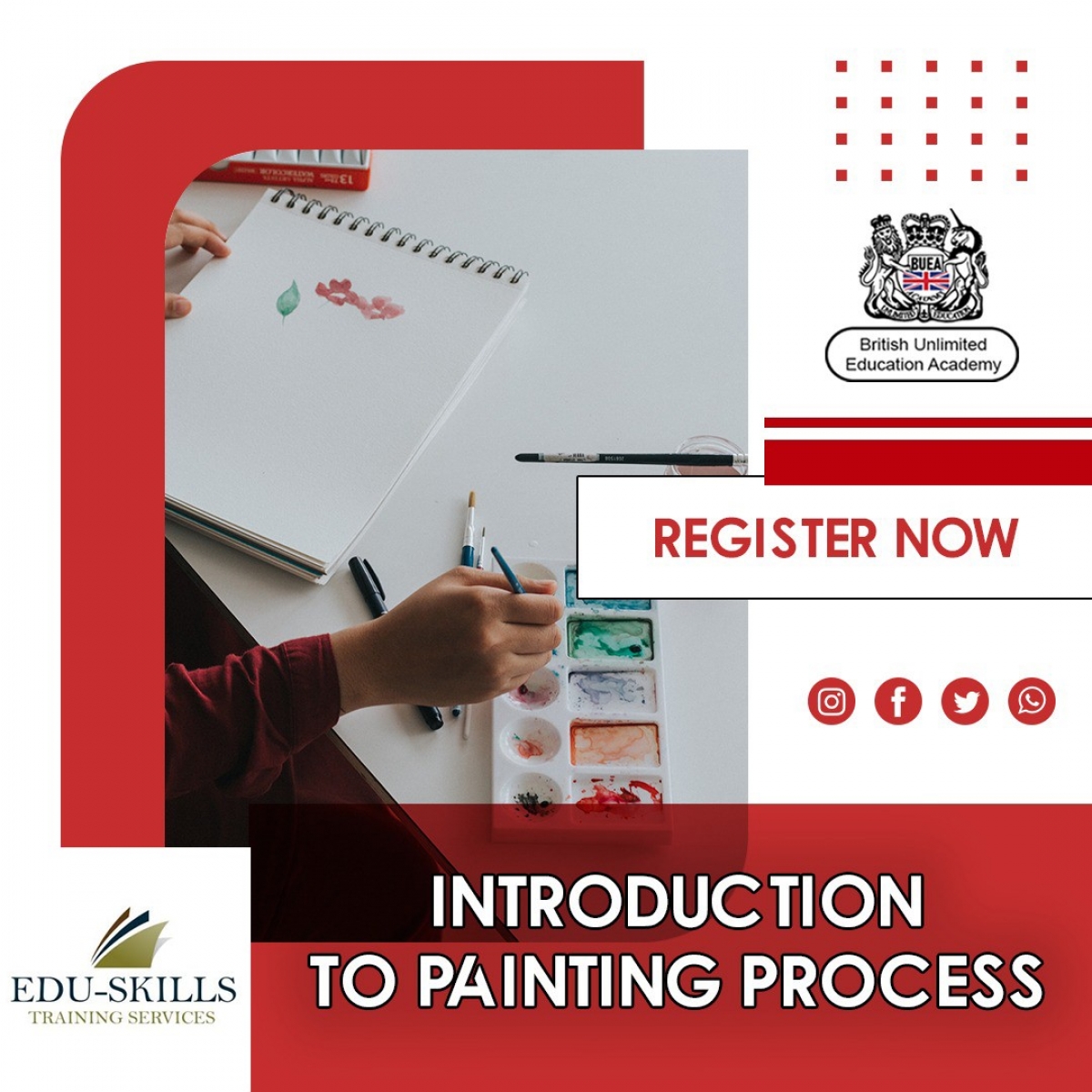 Edu-Skills - Introduction to painting process
